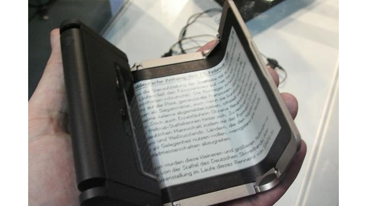 Wistron abandonne les affichages flexibles de Polymer Vision