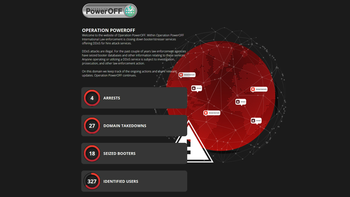 L'opération PowerOFF frappe des outils de DDoS