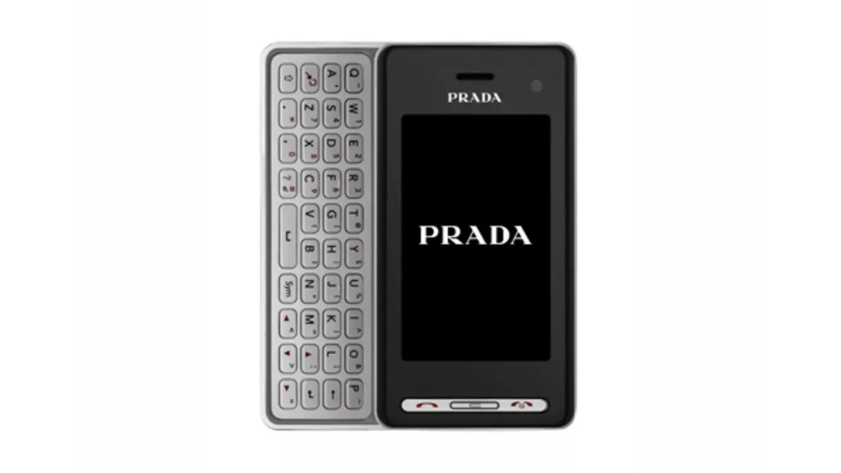 LG dévoile son deuxième Prada Phone, avec clavier complet