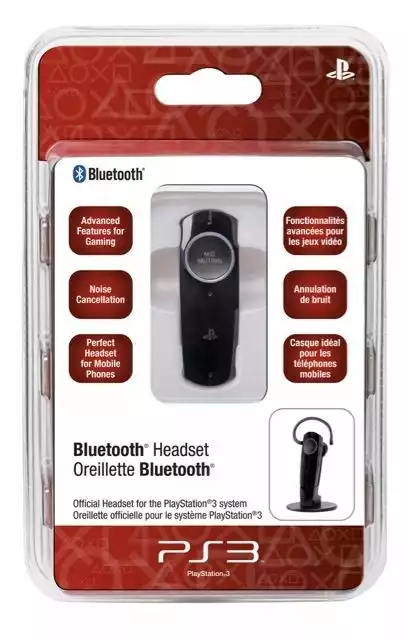 PS3 : nouvelle oreillette bluetooth officielle