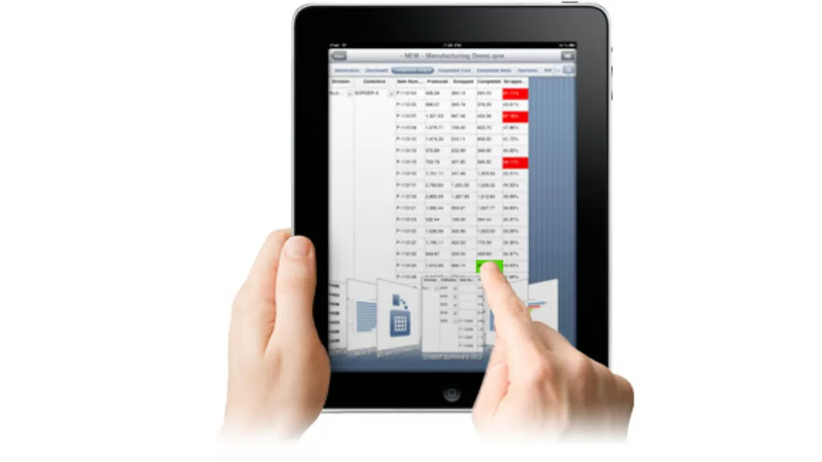 QlikView : la Business Intelligence passe aussi par l'iPad