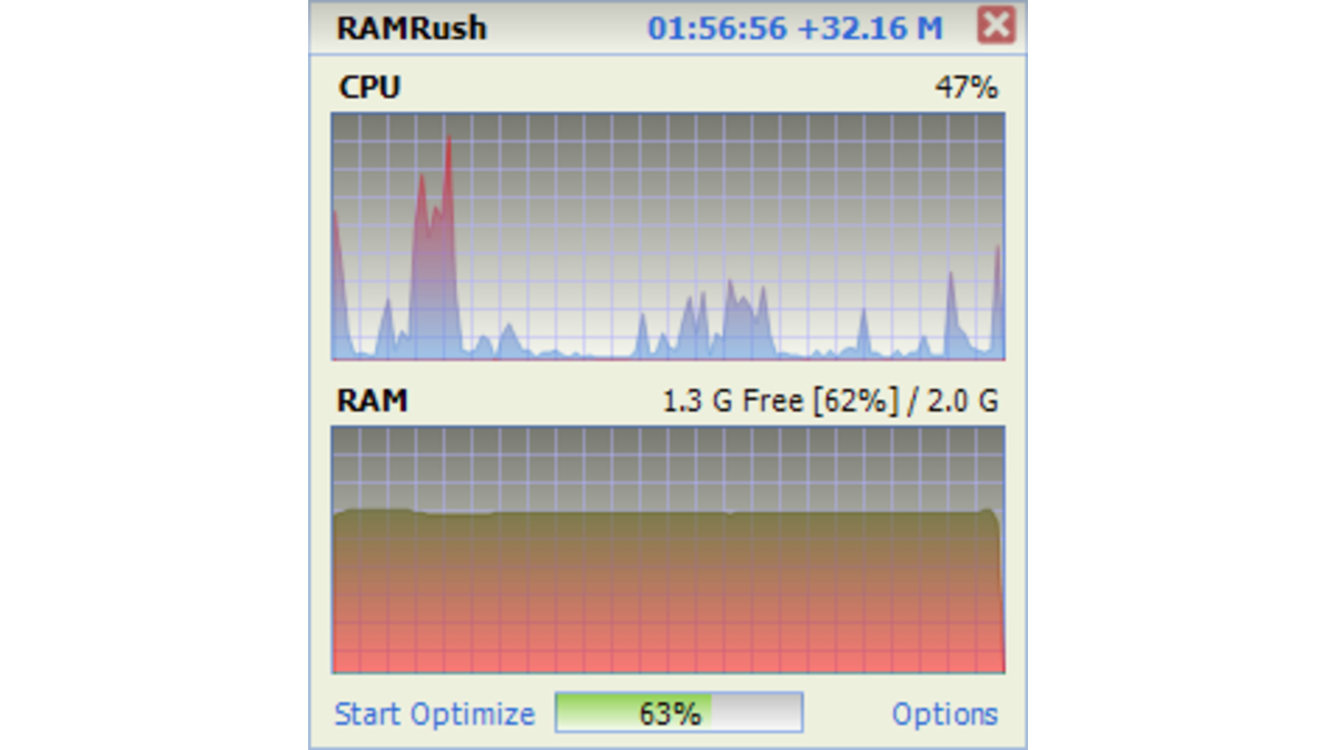 RAMRush Portable : optimiser la RAM de son ordinateur