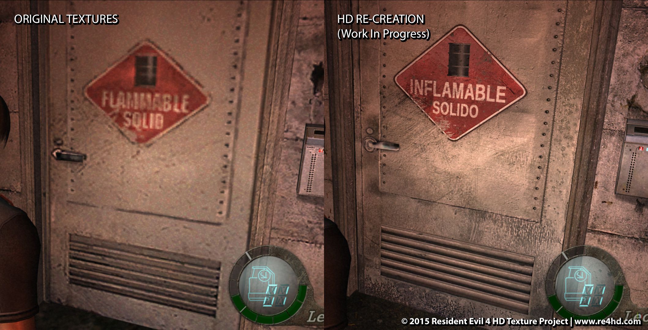 Resident Evil 4 HD Project : vidéo et images de l'amélioration des textures