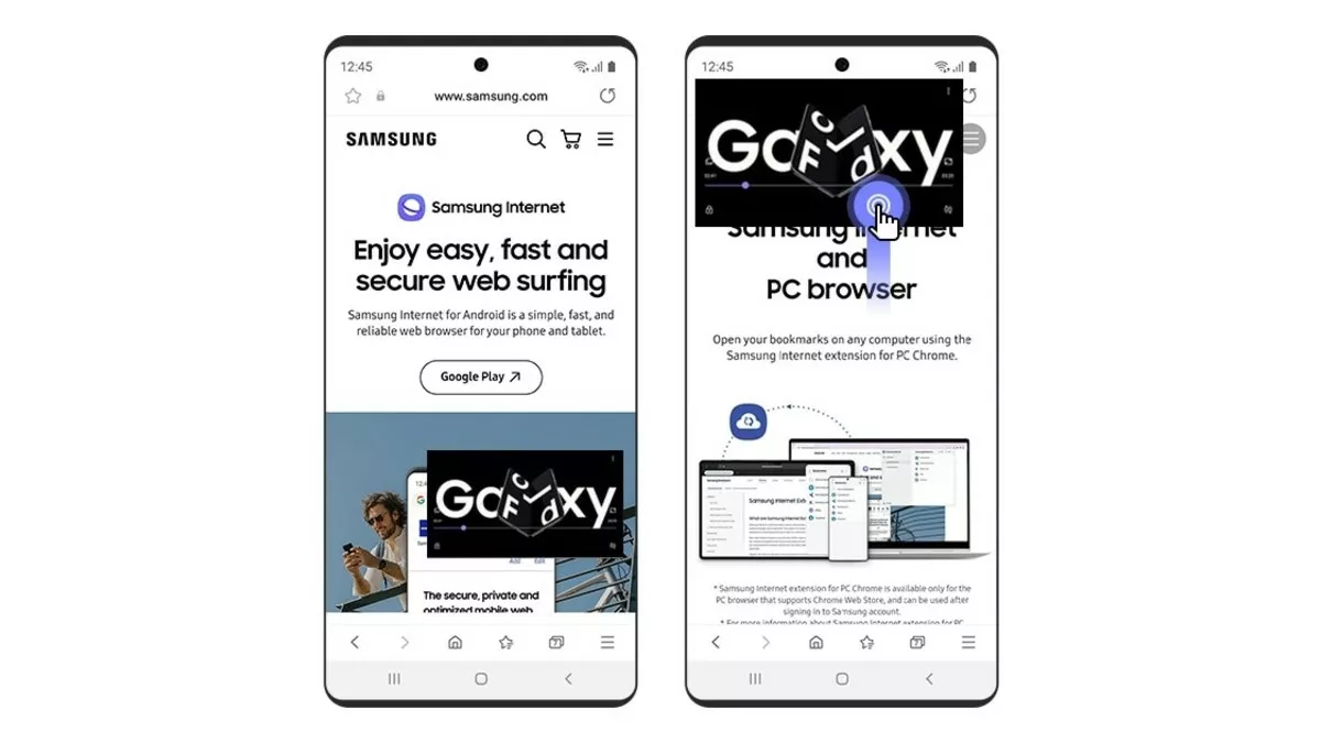 Samsung lance son navigateur Web sur Windows