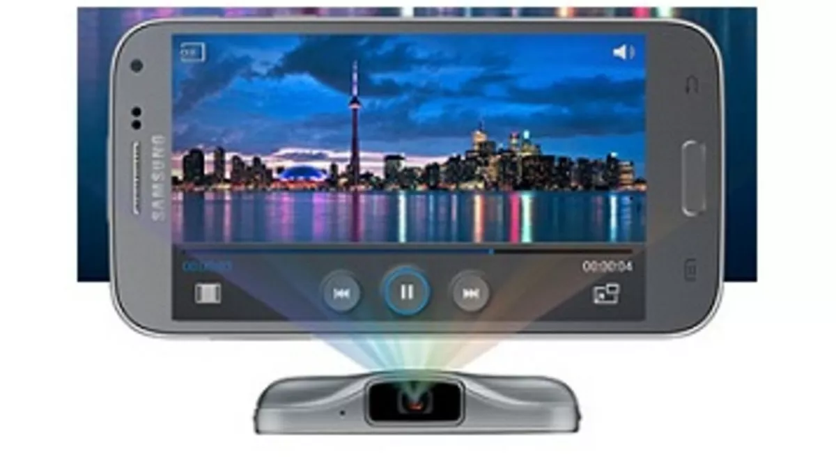 Samsung Galaxy Beam 2 : smartphone avec pico-projecteur intégré