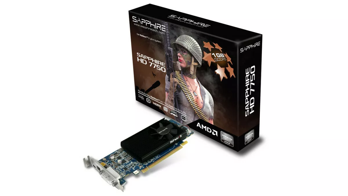 Une carte graphique Radeon HD 7750 pour HTPC chez Sapphire