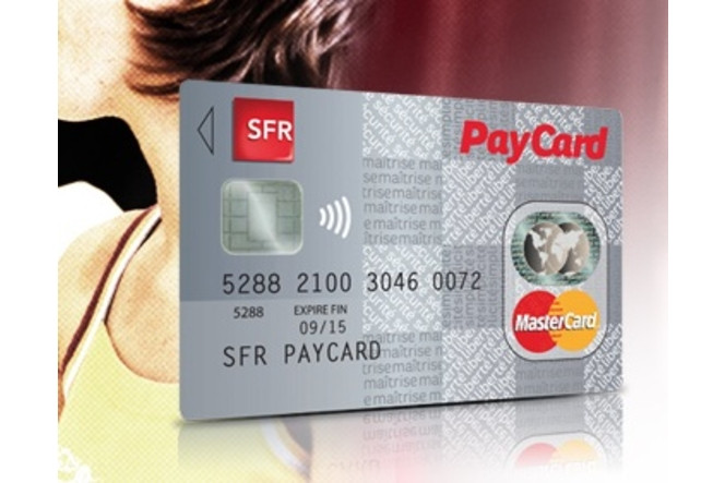 SFR Paycard avec Mastercard et paiement Google Play sur facture