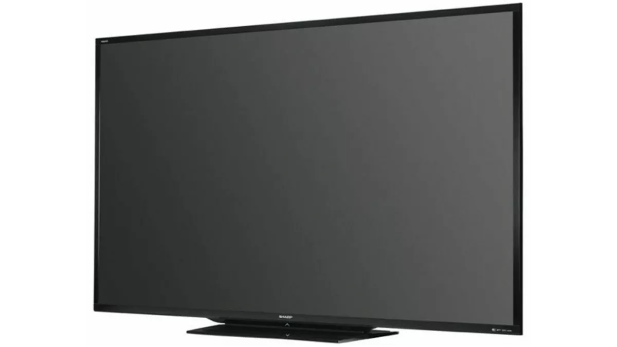 Sharp annonce une télévision de 90 pouces