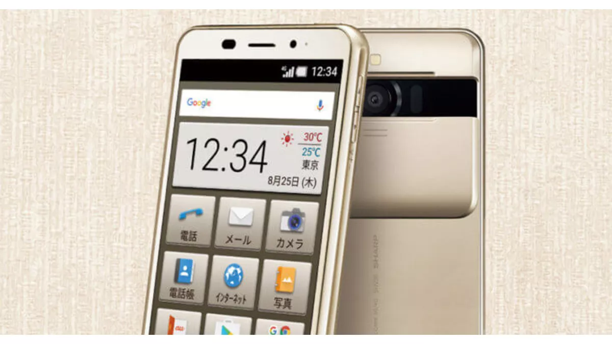 Sharp Basio 2 : un smartphone Android avec des boutons physiques différents