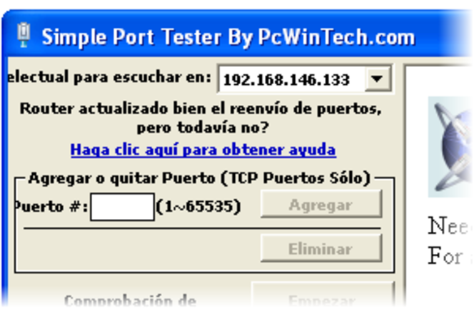 Simple Port tester Portable : vérifier la validité des ports de son réseau