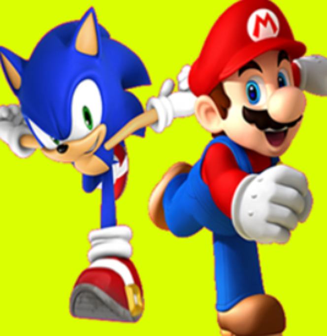 Sonic plus fort que Mario