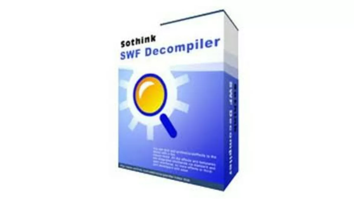 Sothink SWF Decompiler : décompiler des fichiers SWF en FLA