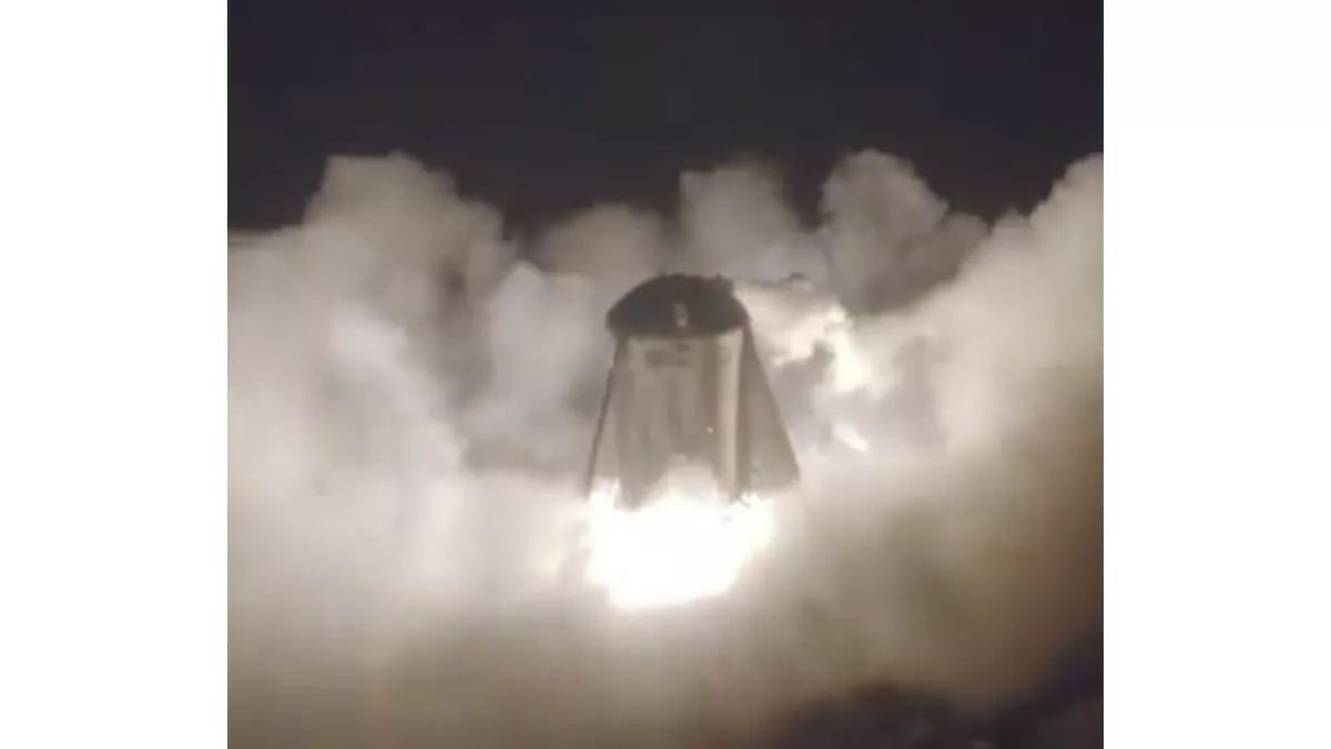 SpaceX : Starhopper réalise son premier vol libre