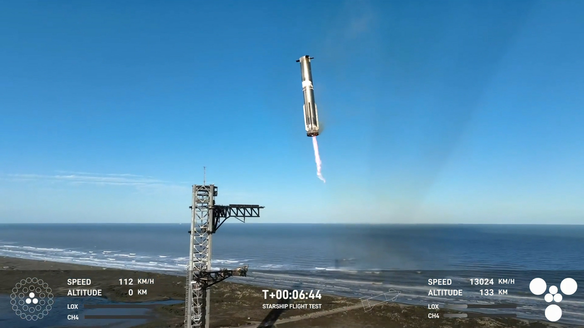 C'est un échec pour le Starship de SpaceX