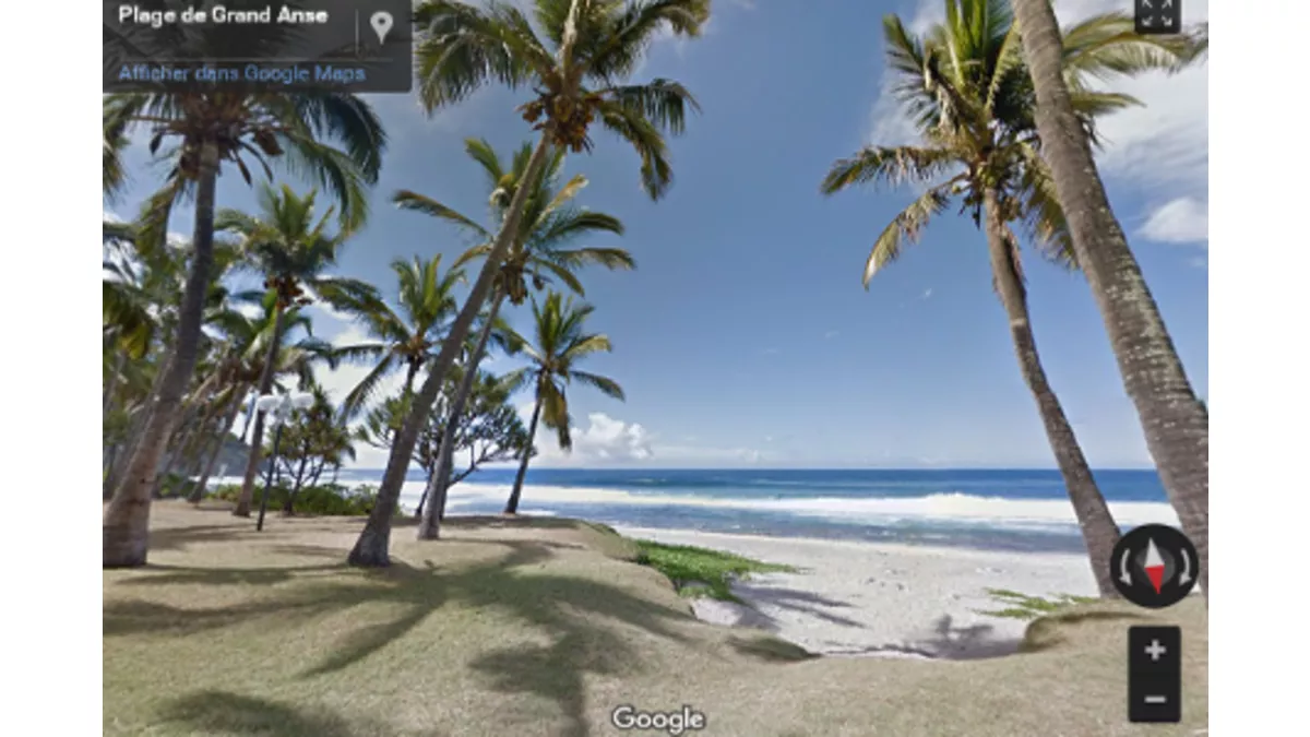 Google Street View offre La Réunion