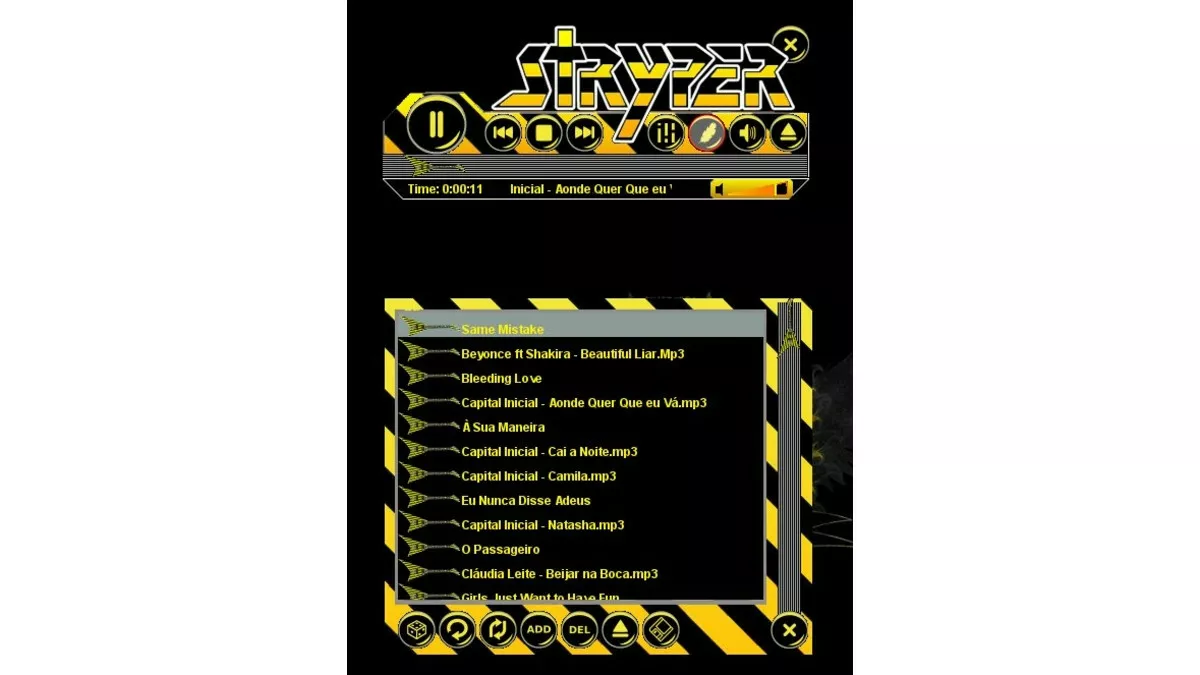 STRYPER-VLC : un skin pour VLC