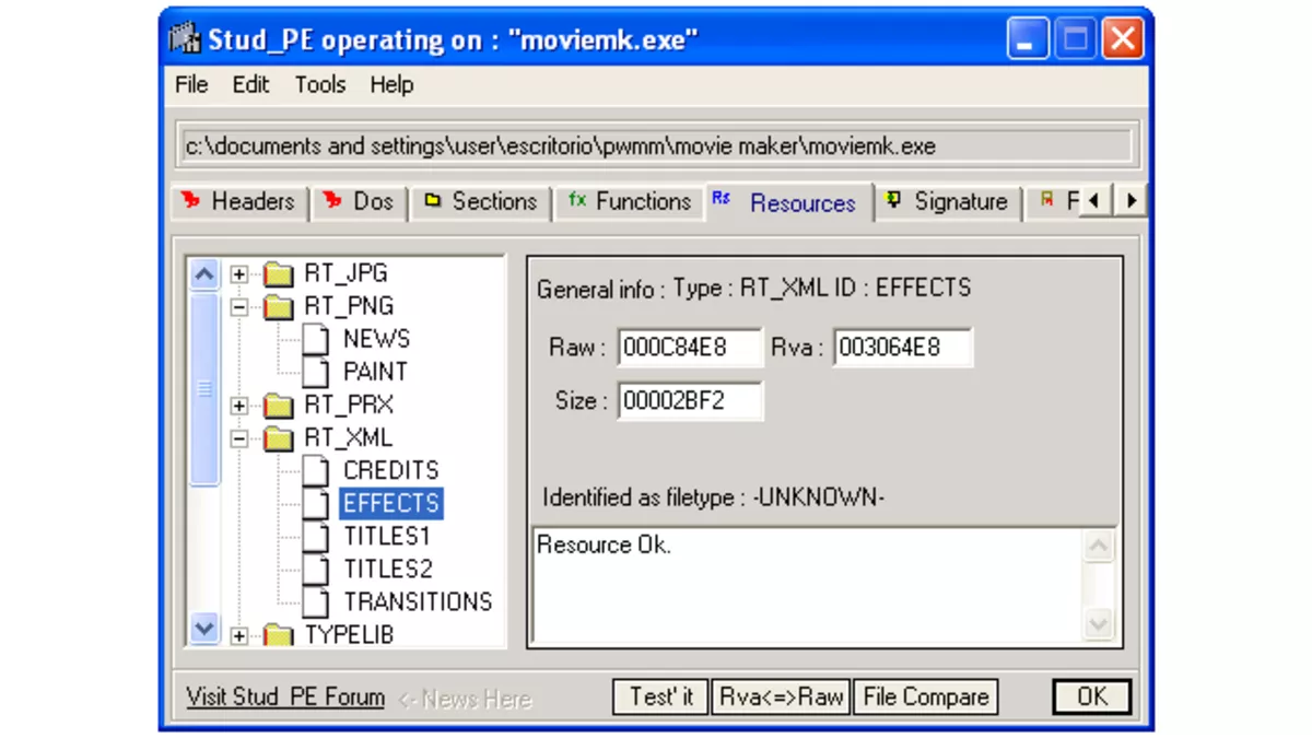 Stud PE : visionner les informations de vos applications portables ...