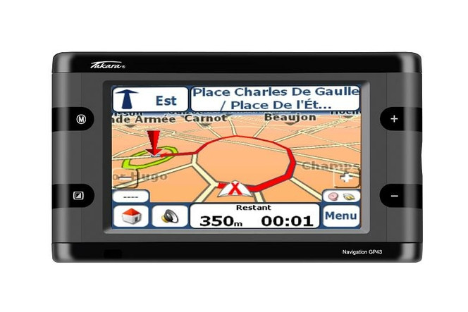 GPS : PND Takara GP43, avec écran 16 millions de couleurs