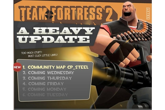 Team Fortress 2 : une importante mise à jour mardi prochain