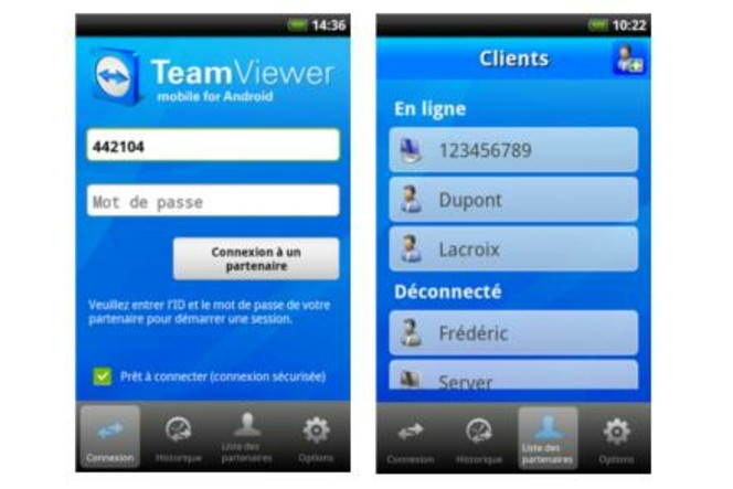 TeamViewer : l'accès à distance débarque sur Android