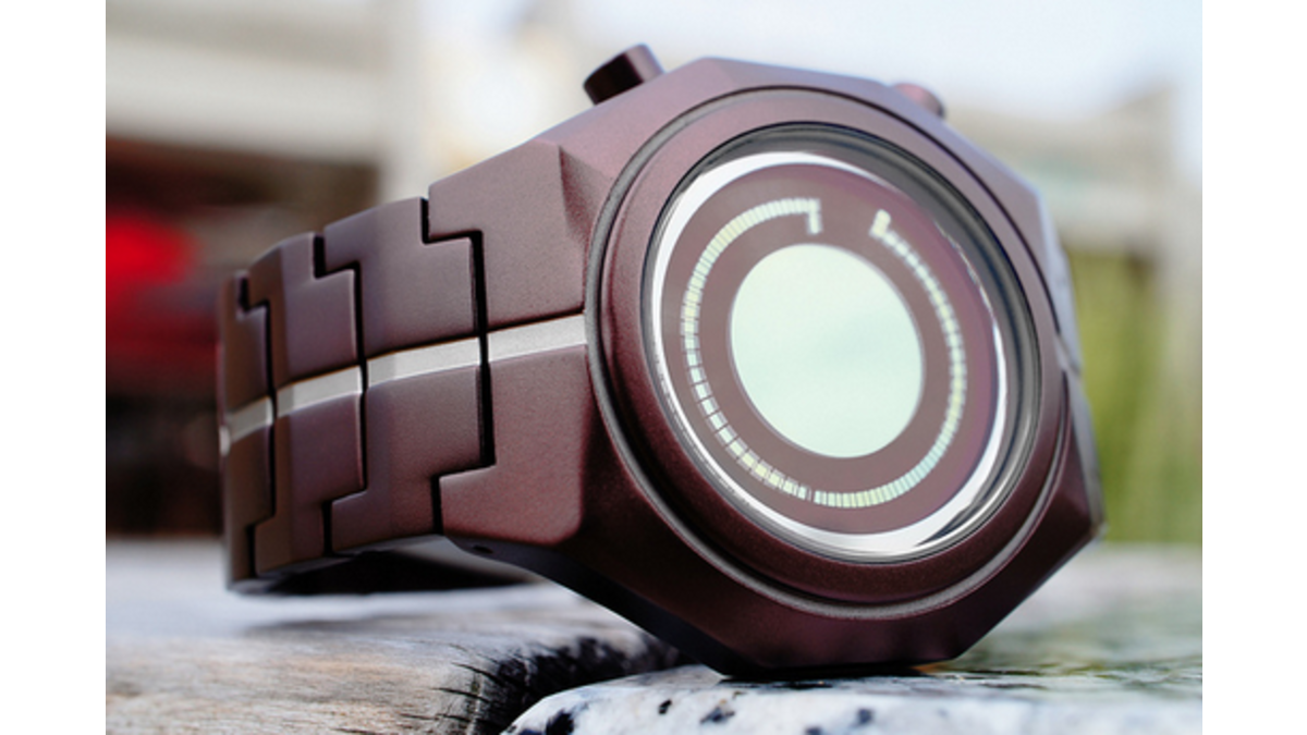 Tokyoflash Kisai Maru, une montre qui arrondit les angles