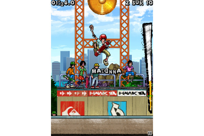 Tony Hawk Vertical : Glu met du skate dans les mobiles Java