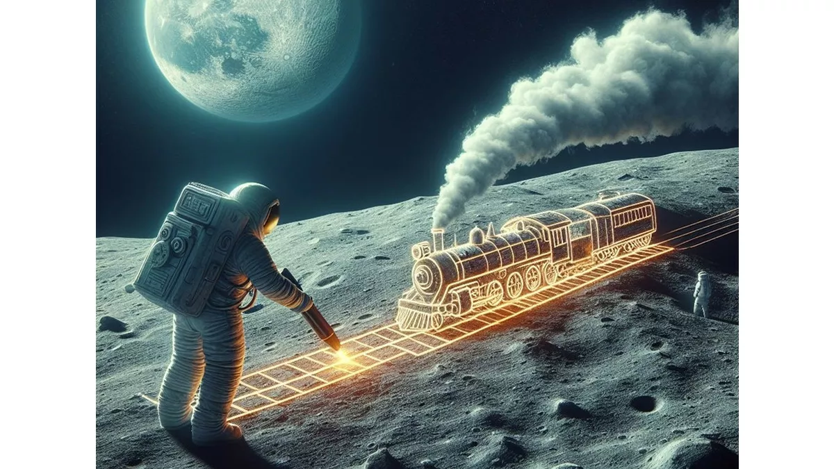 DARPA : et pourquoi pas un train sur la Lune après Artemis