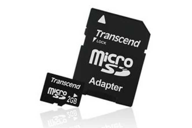 Nouvelle carte Transcend microSD 2Go