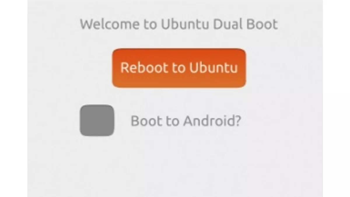 Canonical : Ubuntu Touch et Android en dual boot