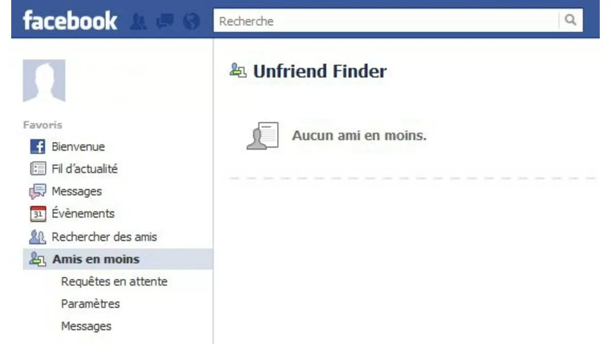Facebook : connaître les amis en moins