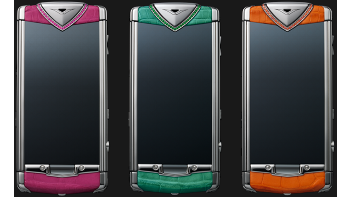 Vertu Constellation Candy : terminal tactile bi-mode de luxe