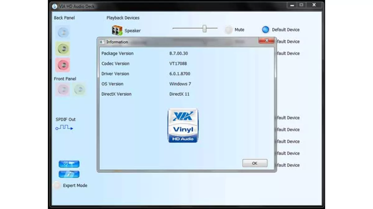 Via HD Audio Driver : mettre à jour les pilotes d'une carte son Via HD