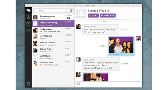 Viber : l'application se met à jour sous iOS et s'invite sur BlackBerry 10