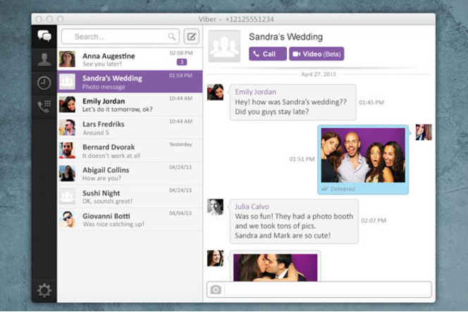Viber : vers le chiffrement des données échangées
