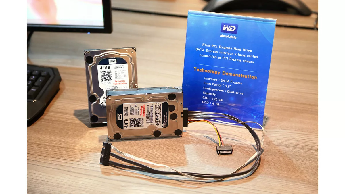 Disque dur : premier modèle avec connectique SATA Express