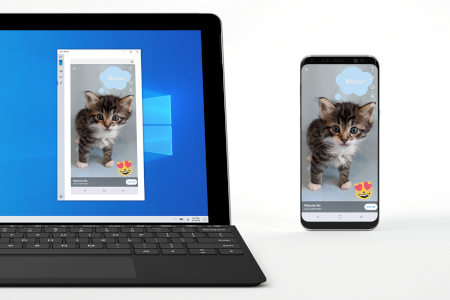 Windows 10 (19H1) : duplication de l'écran du smartphone Android sur PC