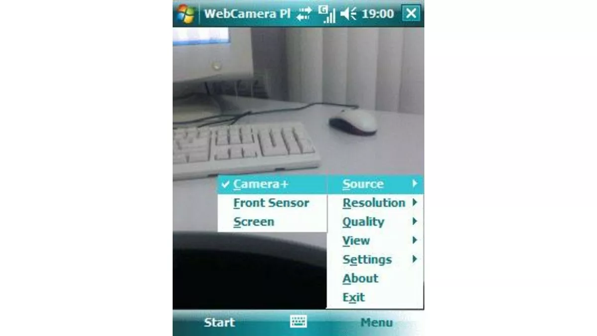 Ateksoft WebCamera Plus 2.0 pour Windows Mobile