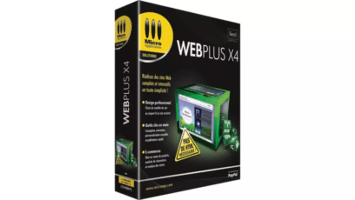 WebPlus X4 : créer votre site web