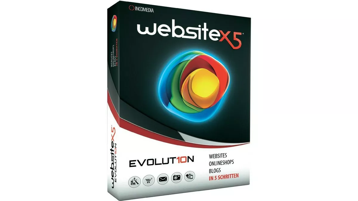Website X5 Evolution : un assistant pour créer un joli site internet