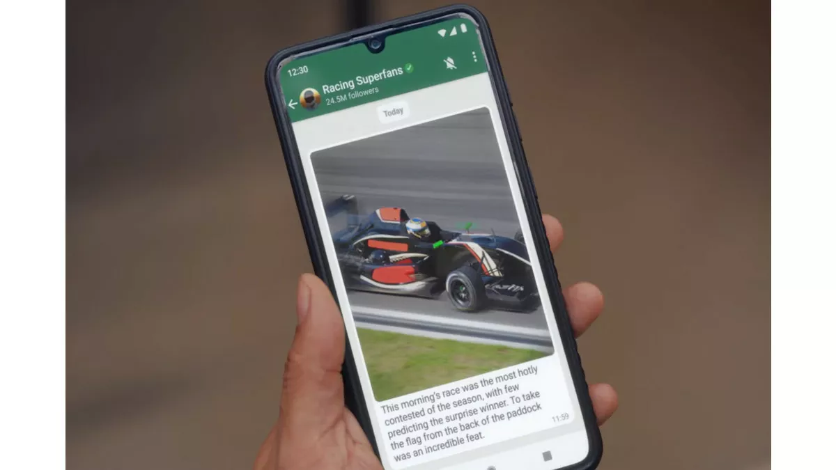 Whatsapp : des messages affichés en plein écran