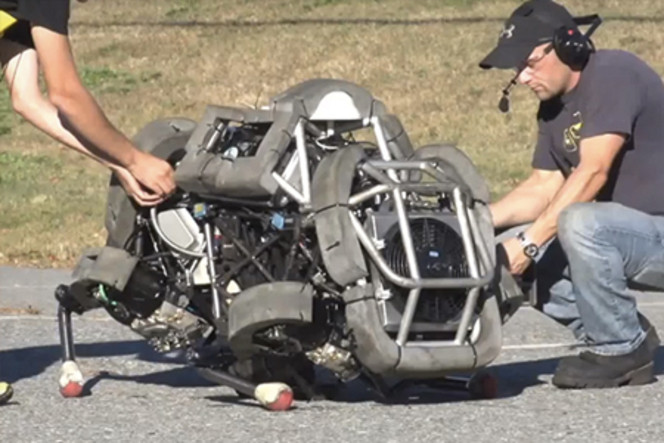 Boston Dynamics présente le robot à quatre pattes le plus rapide du moment.