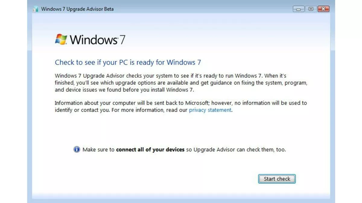 Tester la compatibilité de son PC avec Windows 7