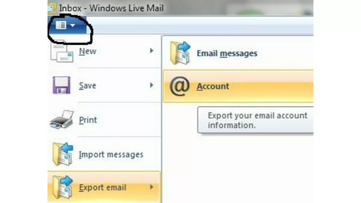 Windows Live Mail Backup : sauvegarder vos paramètres sur Windows Live Mail