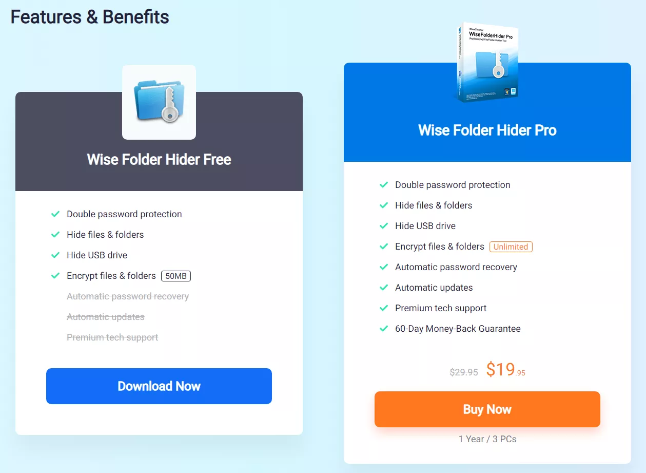 Wise Folder Hider : un utilitaire simple pour cacher ses dossiers et ...