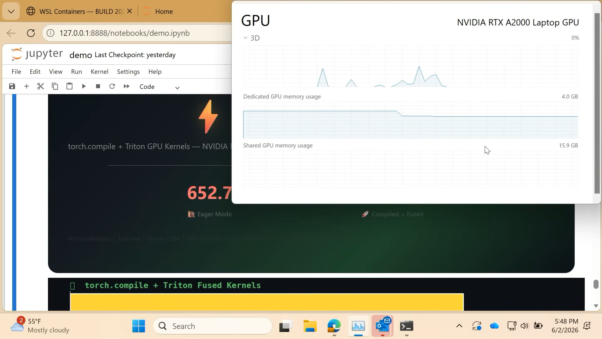 Les conteneurs Linux directement sur Windows