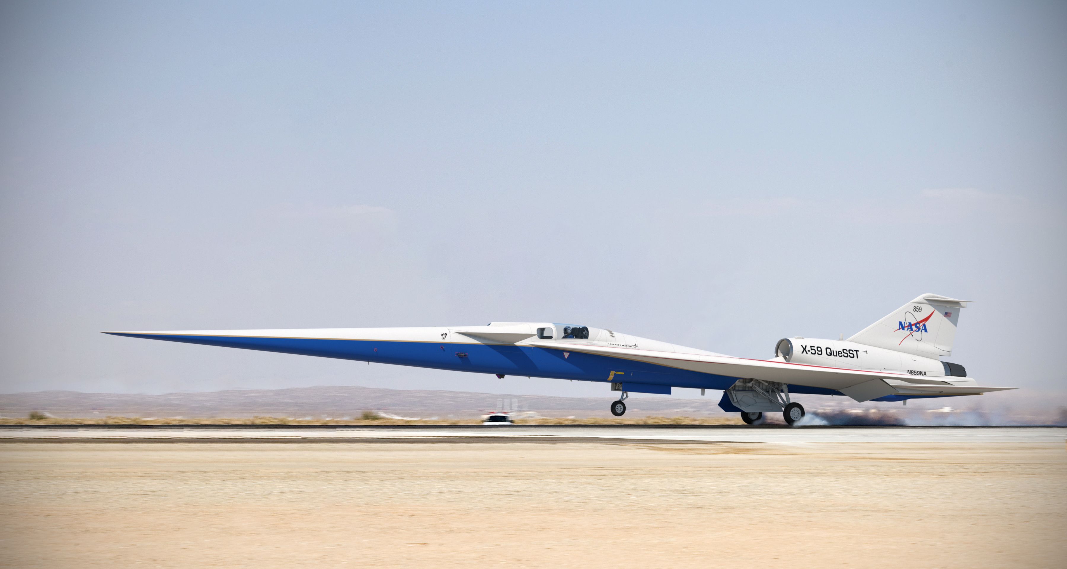 La NASA Pr pare Son X 59 Un Avion Supersonique Qui S envolera En 2021