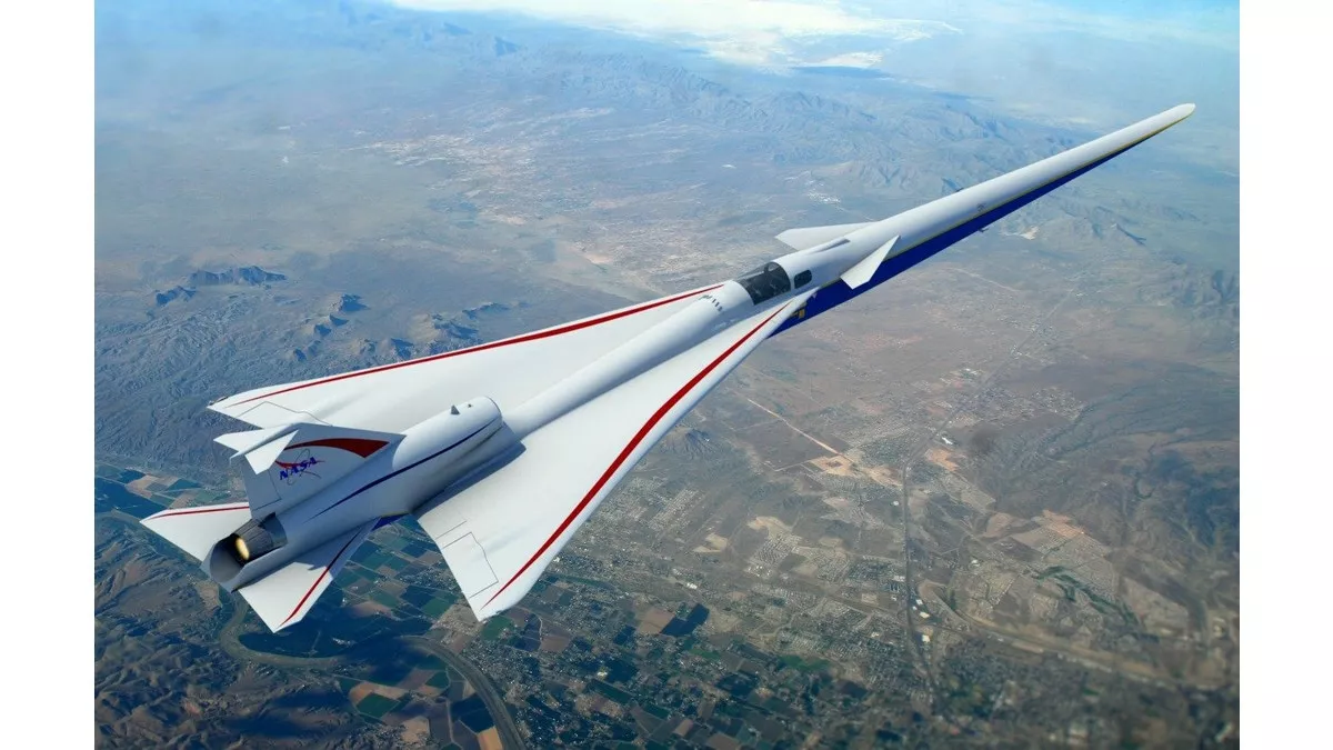 X-59 QueSST : l'avion supersonique expérimental de la NASA qui ne fera ...