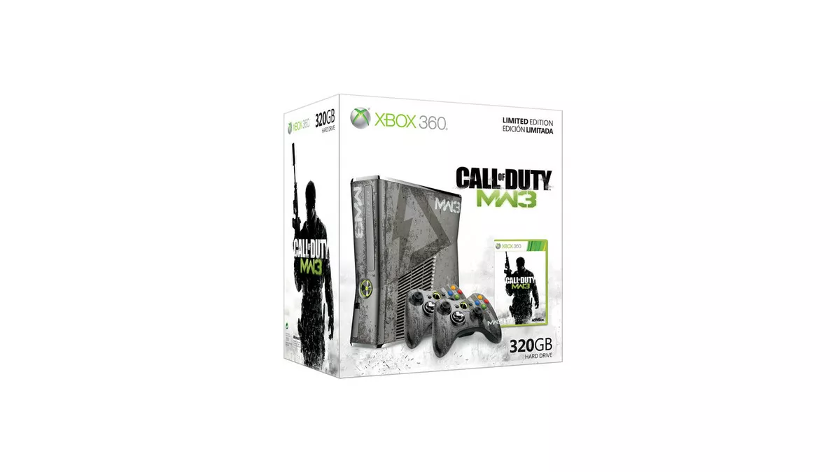 Une Xbox 360 aux couleurs de Modern Warfare 3