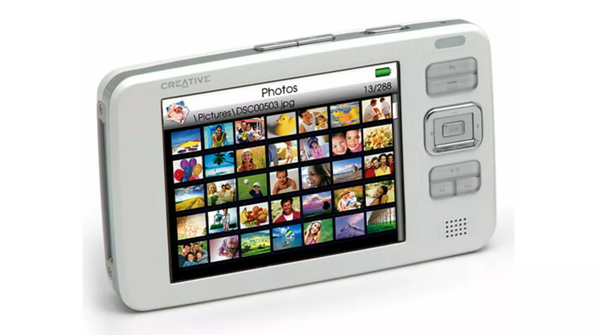 Zen Vision HDD 30Go de Creative Technologies