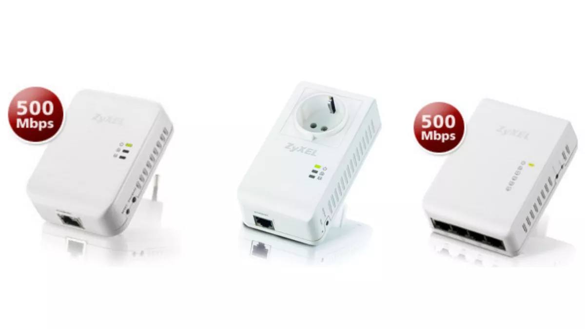 Nouveaux kits CPL 500 Mbit/s chez ZyXEL